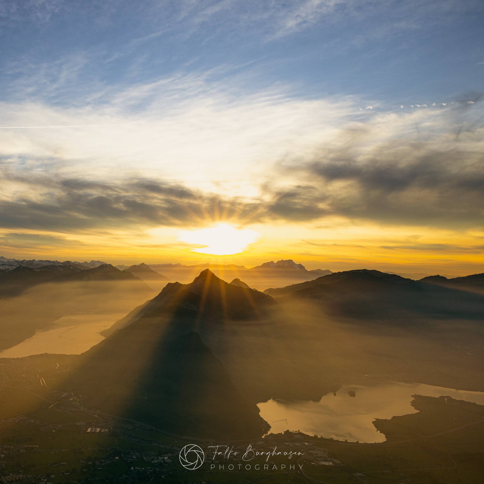 Wandbild "Letzte Sonnenstrahlen" | Jetzt online kaufen
